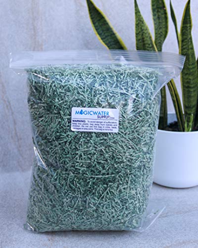 Soft & Thin Cut Crinkle Paper Shred Filler (1 LB) for Gift Wrapping & Basket Filling - Sage | MagicWater Supply