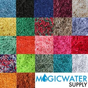 MagicWater Supply Soft & Thin Cut Crinkle Paper Shred Filler (1 LB) for Gift Wrapping & Basket Filling - Cream