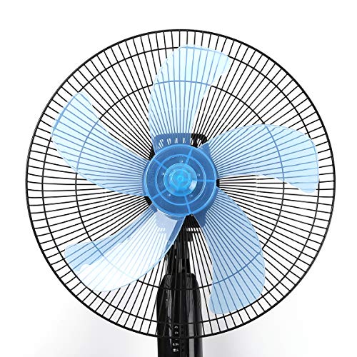 YiZYiF Plastic Round Bore Fan Blade 3/5 Leaves Replacement Electric Fan Leaves for Standing Pedestal Fan Table Fanner General Accessories Sky Blue 16 Inch