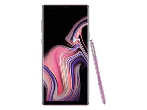 samsung galaxy note 9 n960u 128gb t-mobile gsm unlocked (lavender purple) (renewed)