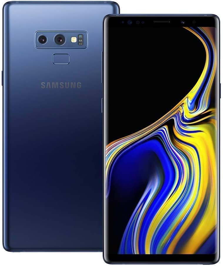 Samsung Galaxy Note 9 N960U 128GB T-Mobile GSM Unlocked - Ocean Blue (Renewed)