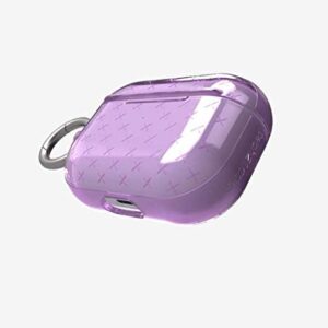 tech21 Evo Check for AirPods Pro - Plant-Based Case with Germ Fighting Antimicrobial Properties and 12 ft Drop Protection - Orchid