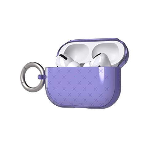 tech21 Evo Check for AirPods Pro - Plant-Based Case with Germ Fighting Antimicrobial Properties and 12 ft Drop Protection - Orchid