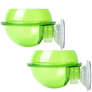 iafvkai suction cup reptile feeder 2pcs reptile food water feeding bowl for chameleon tortoise gecko snakes iguana lizard