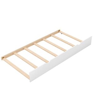 Harper & Bright Designs Twin Over King Bunk Beds with Trundle Bunk Beds Twin Over Twin Pull-Out Bunk Beds, Solid Wood, No Box Spring Needed (White)