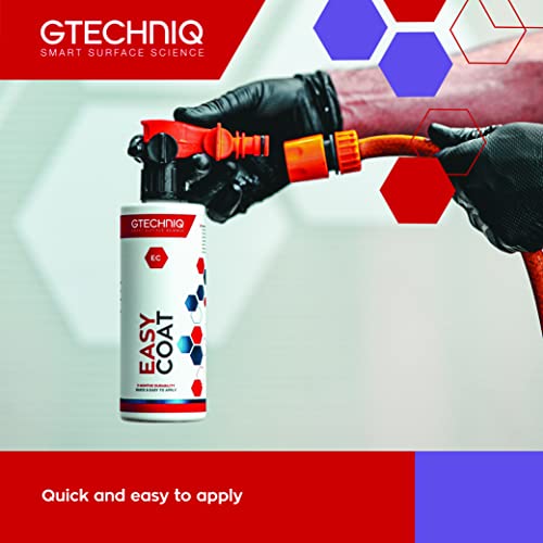 Gtechniq - Easy Coat Refill - Up to 3 Months of Durability; Quick & Easy to Apply; Coating Safe; Apply to Auto Paint or Glass Surfaces; Protect from UV Rays, Chemicals, Weather, Dirt (500 milliliters)