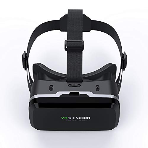 VR Headsets Compatible with All Smartphones-Virtual Reality Headsets Google Cardboard Upgrade New 3D VR Glasses (VR6.0)