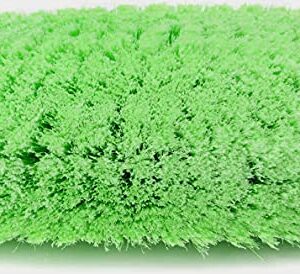 Forgrace 12" Car Wash Brush with Medium Soft Bristle for Auto RV Truck Boat Camper Exterior House Washing Cleaning, Green Plus