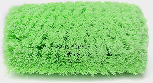 Forgrace 12" Car Wash Brush with Medium Soft Bristle for Auto RV Truck Boat Camper Exterior House Washing Cleaning, Green Plus