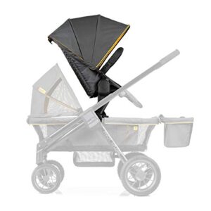 Evenflo Pivot Xplore Stroller Wagon Second Seat, Adventurer Gray