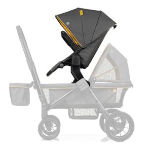 Evenflo Pivot Xplore Stroller Wagon Second Seat, Adventurer Gray