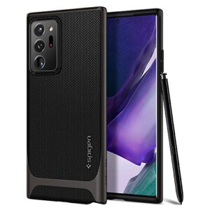 spigen neo hybrid designed for samsung galaxy note 20 ultra 5g case (2020) - gunmetal