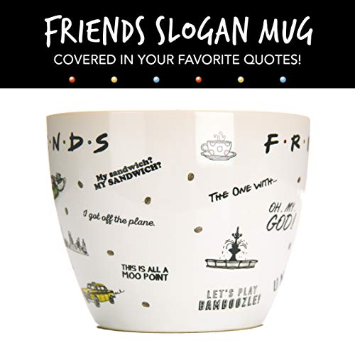 Paladone Friends TV Show Sayings Coffee Mug - 8 oz