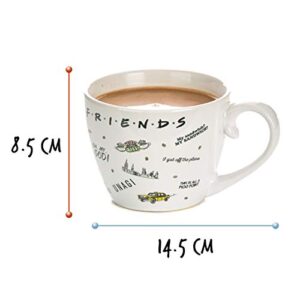 Paladone Friends TV Show Sayings Coffee Mug - 8 oz