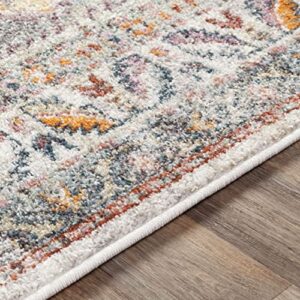 Artistic Weavers Brogan Vintage Rustic Area Rug,7'10" x 10'3",Ivory