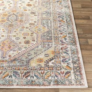 Artistic Weavers Brogan Vintage Rustic Area Rug,7'10" x 10'3",Ivory