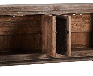 Kosas Home Allen Sideboard, 37.5Hx82Wx18D, Rustic Brown