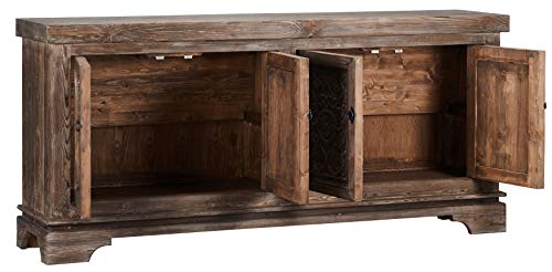 Kosas Home Allen Sideboard, 37.5Hx82Wx18D, Rustic Brown