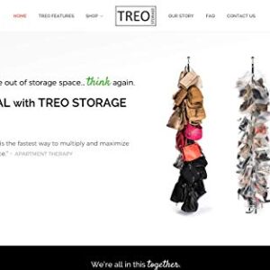 TREO Storage Shoe & Purse Organizer