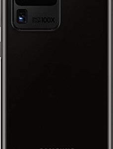 Samsung Galaxy S20 Ultra G988B 128GB GSM Unlocked Android Smartphone (International Variant/US Compatible LTE) - Cosmic Black (Renewed)