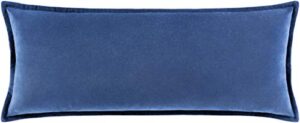 artistic weavers moody pillow kit, 12" h x 30" w, navy