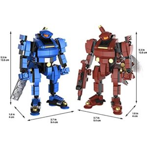 MyBuild Mecha Frame Keiji 2 and Rita 2 Construction Figures Building Toys