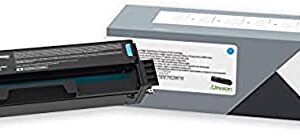 Lexmark 20n1xc0 Return Program Extra High-Yield Toner, 6,700 Page-Yield, Cyan