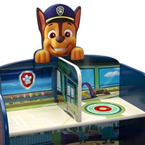 Delta Children Wooden Playhouse 4-Shelf Bookcase for Kids, PAW Patrol