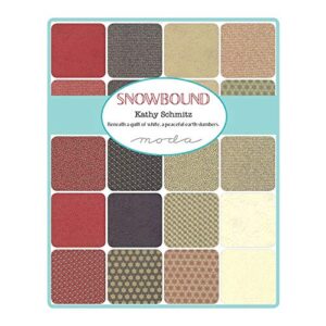 Moda Snowbound Layer Cake by Kathy Schmitz 7020LC