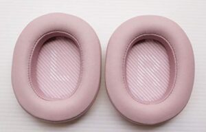 v-mota earpads cushion repair parts for jbl e55bt over ear headset e55bt quincy edition headphones (rose gold)