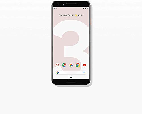 Google Pixel 3 (64GB, 4GB RAM) 5.5 QHD+, IP68 Water Resistant, Snapdragon 845 GSM/CDMA Factory Unlocked (AT&T/T-Mobile/Verizon/Sprint) (Not Pink)