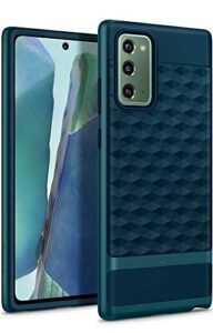 caseology parallax for samsung galaxy note 20 case (2020) 5g - aqua green