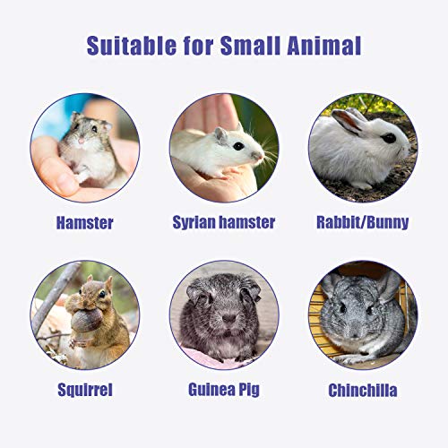 S-Mechanic 9Pcs Hamster Chew Toy Lava Square Stone Teeth Grinding Toys Mineral Stone Chew Toy for Hamsters, Chinchillas, Rabbits and Other Small Animals