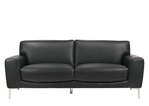 New Classic Furniture Carrara Sofa, Black