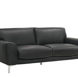 New Classic Furniture Carrara Sofa, Black