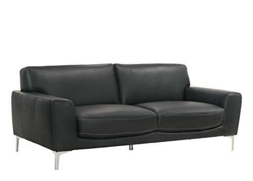 New Classic Furniture Carrara Sofa, Black