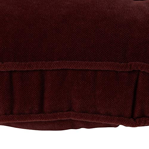 Greendale Home Fashions Hyatt 2-Piece Standard Rocking Chair Cushion Set, Maroon