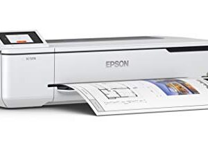 Epson SureColor T2170 24-Inch Desktop Wide-Format Wireless Inkjet Printer, White