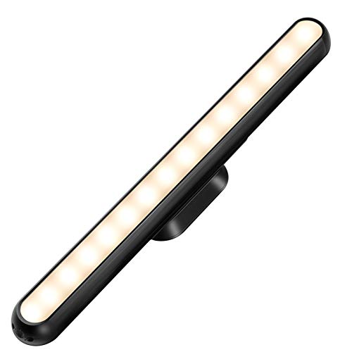 Dimmable Touch Tap Light Bar Rechargeable Wall Mounted Reading Lights Stick On Bunk Bed Lamp Headboard Magnet Mount Wireless Portable 2000mah Battery Powered Operated LED for Closet Bedroom Bookworms