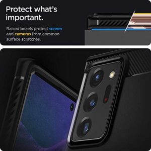 Spigen Rugged Armor Designed for Samsung Galaxy Note 20 Ultra 5G Case (2020) - Matte Black