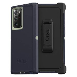 otterbox defender series screenless case case for galaxy note20 ultra 5g - varsity blues (desert sage/dress blues)