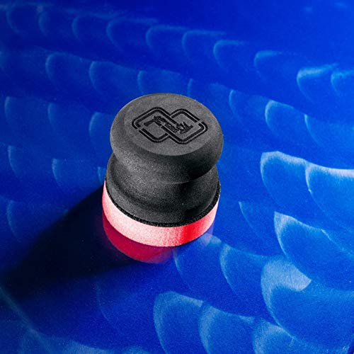 SGCB Car Hand Wax Applicator Pad Kit, 3” Dia Sponge Tire Dressing Applicator Pad with Grip, Tire Shine Compound Applicator Pad, Reusable Polish Foam Applicator for Rubber Tires Exterior Plastic Trim