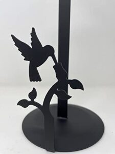 hummingbird - paper towel stand