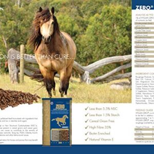 Hygain Zero - Ultra-Low Starch, Low Sugar, Low NSC, Cereal Grain Free, Fully Fortified Horse Feed