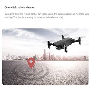 GoolRC S66 Mini Drone with 4K HD Camera, Foldable WiFi FPV Drone for Kids and Adults, RC Qudcopter with Optical Flow Positioning, Headless Mode, Altitude Hold, 3D Flip, Storage Bag and 3 Batteries