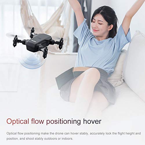 GoolRC S66 Mini Drone with 4K HD Camera, Foldable WiFi FPV Drone for Kids and Adults, RC Qudcopter with Optical Flow Positioning, Headless Mode, Altitude Hold, 3D Flip, Storage Bag and 3 Batteries