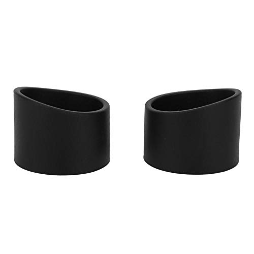 36mm Inner Diameter Black Eyepiece Eyeshields, Rubber Microscope Accessory Eyepiece Guard, for 32-36mm Stereo Microscope for Protecting Eyes(KP-H1 Bevel)