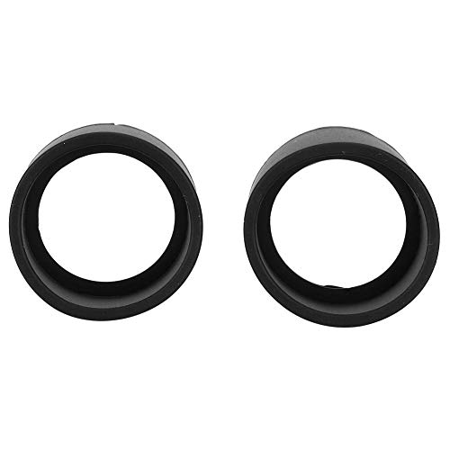 36mm Inner Diameter Black Eyepiece Eyeshields, Rubber Microscope Accessory Eyepiece Guard, for 32-36mm Stereo Microscope for Protecting Eyes(KP-H1 Bevel)