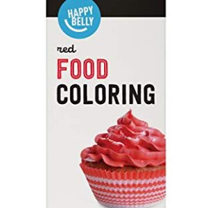 Amazon Brand - Happy Belly Red Food Color 1 fl oz