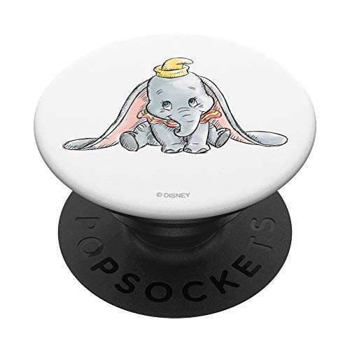 Disney Classic Dumbo Baby Elephant PopSockets PopGrip: Swappable Grip for Phones & Tablets